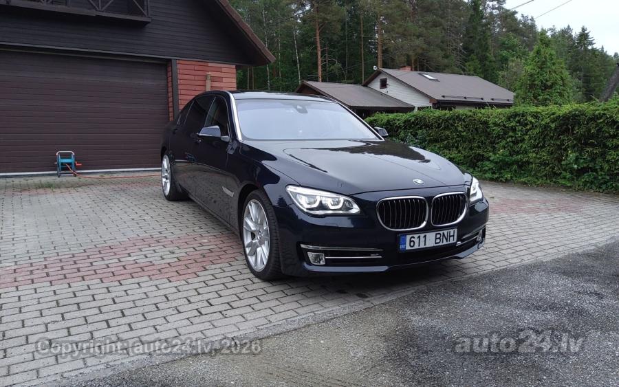 Blue BMW 7 Series 2013 in Tallinn, with an engine capacity of 4.40 L and mileage of 180 thousand km for 17000 €, photo 20 on AUTOMOTO.COM.LV