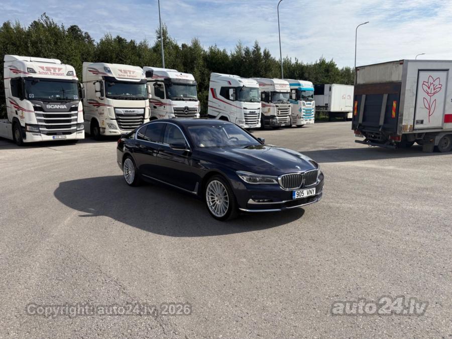 Blue BMW 7 Series 2015 in Parnu, with an engine capacity of 3.00 L and mileage of 280 thousand km for 24999 €, photo 5 on AUTOMOTO.COM.LV