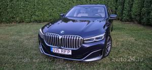 Zils BMW 7 Series 2020 Tallina, ar dzinēja tilpumu 3.00 L un nobraukumu 183 tūkst. km par 46500 €, foto  vietnē AUTOMOTO.COM.LV