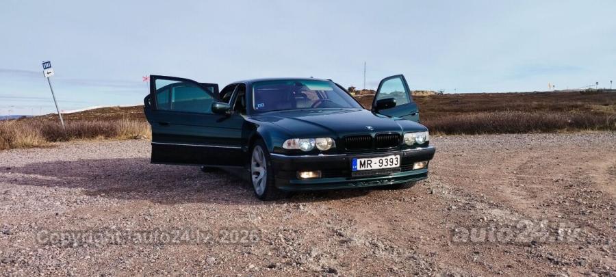 Green BMW 7 Series 1998 in Riga, with an engine capacity of 3.00 L and mileage of 470 thousand km for 8900 €, photo 5 on AUTOMOTO.COM.LV