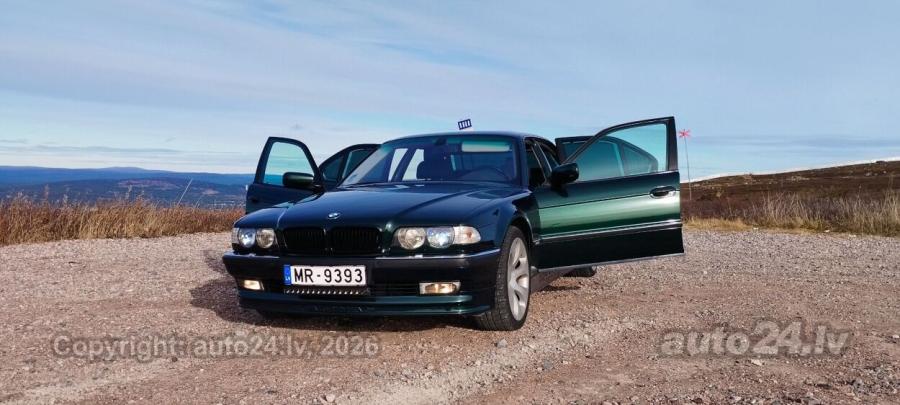 Green BMW 7 Series 1998 in Riga, with an engine capacity of 3.00 L and mileage of 470 thousand km for 8900 €, photo 7 on AUTOMOTO.COM.LV