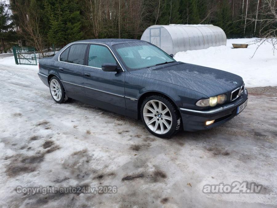 Grey BMW 7 Series 2000 in Narva, with an engine capacity of 2.90 L and mileage of 0 thousand km for 4500 €, photo 2 on AUTOMOTO.COM.LV