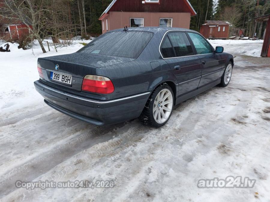 Grey BMW 7 Series 2000 in Narva, with an engine capacity of 2.90 L and mileage of 0 thousand km for 4500 €, photo 3 on AUTOMOTO.COM.LV