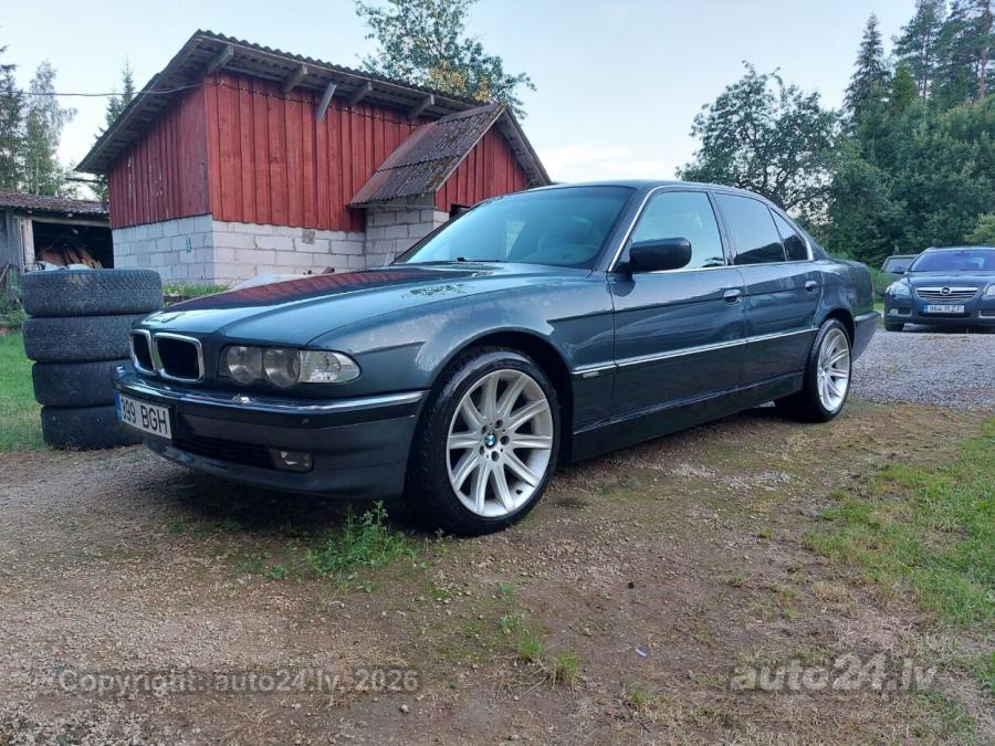 Grey BMW 7 Series 2000 in Narva, with an engine capacity of 2.90 L and mileage of 0 thousand km for 4500 €, photo 14 on AUTOMOTO.COM.LV