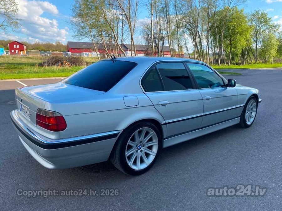 Grey BMW 7 Series 2000 in Tallinn, with an engine capacity of 2.90 L and mileage of 0 thousand km for 7500 €, photo 6 on AUTOMOTO.COM.LV