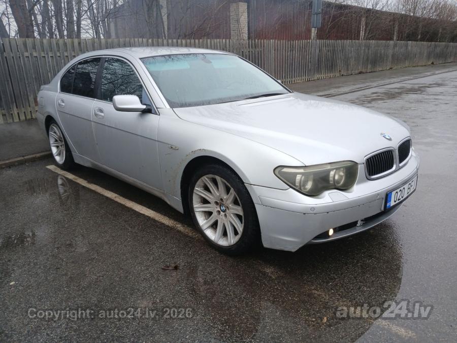 Pelēks BMW 7 Series 2003 Rakvere, ar dzinēja tilpumu 3.60 L un nobraukumu 352 tūkst. km par 2000 €, foto 1 vietnē AUTOMOTO.COM.LV