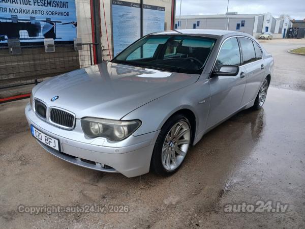 Pelēks BMW 7 Series 2003 Rakvere, ar dzinēja tilpumu 3.60 L un nobraukumu 352 tūkst. km par 2000 €, foto 10 vietnē AUTOMOTO.COM.LV