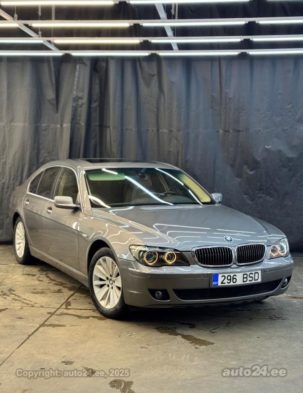 Pelēks BMW 7 Series 2006 Tallina, ar dzinēja tilpumu 3.00 L un nobraukumu 368 tūkst. km par 5699 €, foto 1 vietnē AUTOMOTO.COM.LV