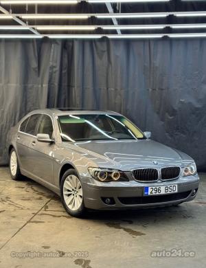 Pelēks BMW 7 Series 2006 Tallina, ar dzinēja tilpumu 3.00 L un nobraukumu 368 tūkst. km par 5699 €, foto  vietnē AUTOMOTO.COM.LV