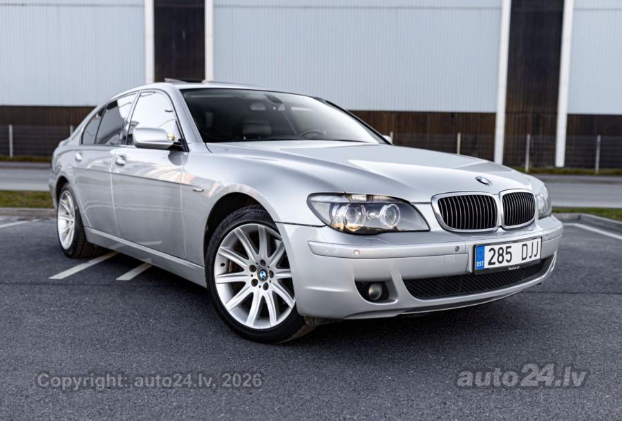 Grey BMW 7 Series 2007 in Tallinn, with an engine capacity of 3.00 L and mileage of 236 thousand km for 5999 €, photo 1 on AUTOMOTO.COM.LV