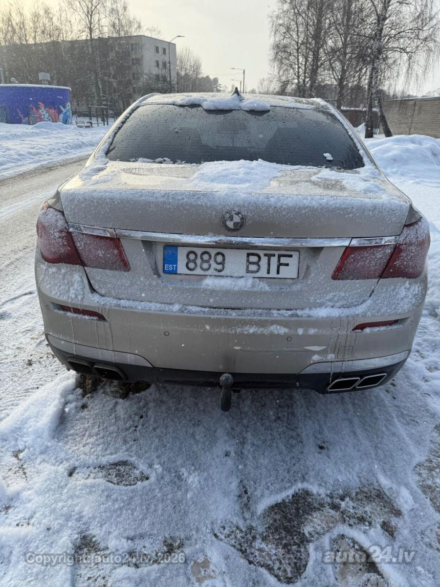 Grey BMW 7 Series 2008 in Tallinn, with an engine capacity of 3.00 L and mileage of 313 thousand km for 10500 €, photo 4 on AUTOMOTO.COM.LV