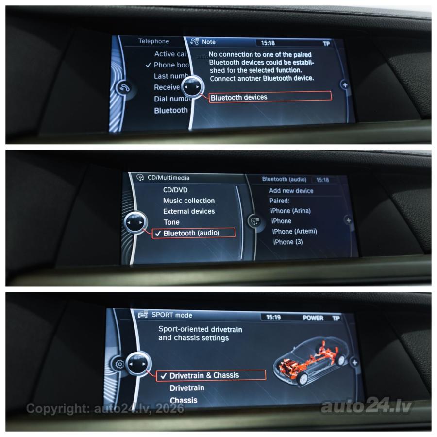 Серый БМВ 7 Серия 2010 в Таллин, объемом двигателя 3.00 л и пробегом 284 тыс. км за 10990 €, фото 28 на AUTOMOTO.COM.LV