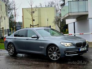 Grey BMW 7 Series 2013 in Tallinn, with an engine capacity of 3.00 L and mileage of 329 thousand km for 11590 €, photo  on AUTOMOTO.COM.LV