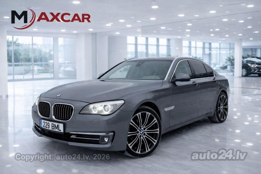 Grey BMW 7 Series 2013 in Tallinn, with an engine capacity of 3.00 L and mileage of 334 thousand km for 13999 €, photo 1 on AUTOMOTO.COM.LV