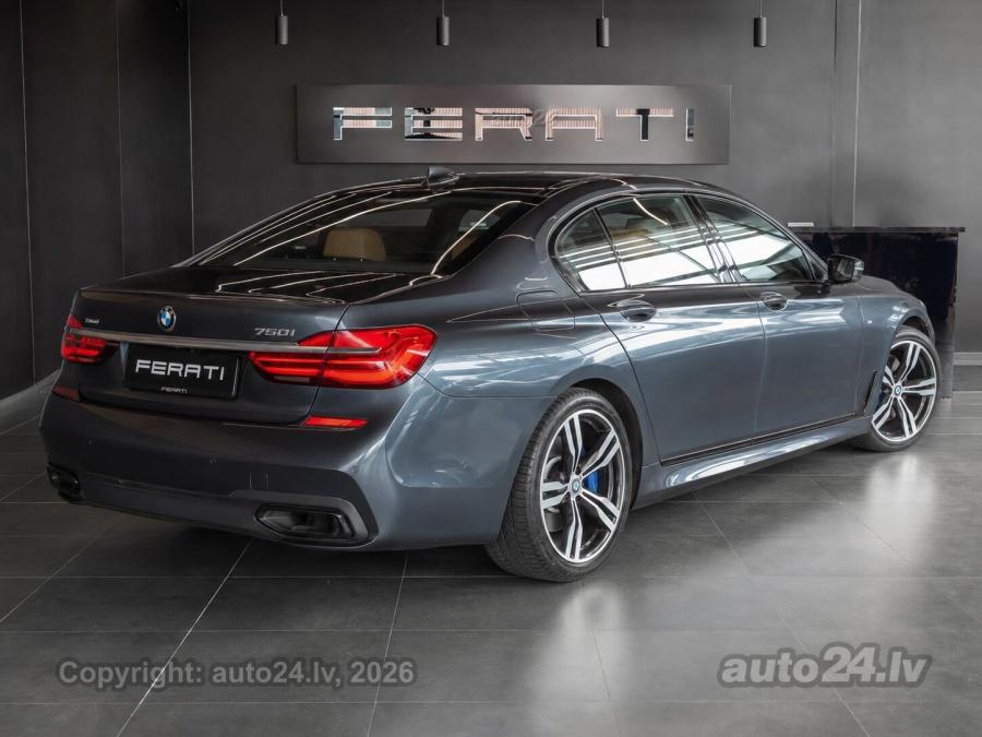 Grey BMW 7 Series 2015 in Tallinn, with an engine capacity of 4.40 L and mileage of 136 thousand km for 29900 €, photo 3 on AUTOMOTO.COM.LV