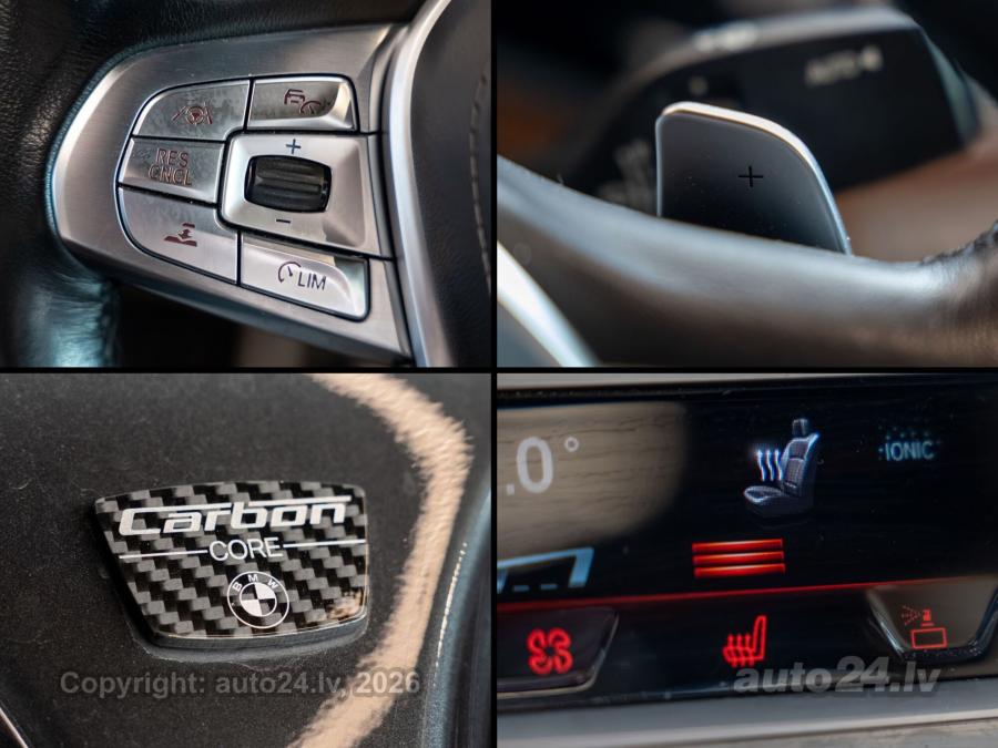 Grey BMW 7 Series 2015 in Tallinn, with an engine capacity of 4.40 L and mileage of 136 thousand km for 29900 €, photo 16 on AUTOMOTO.COM.LV