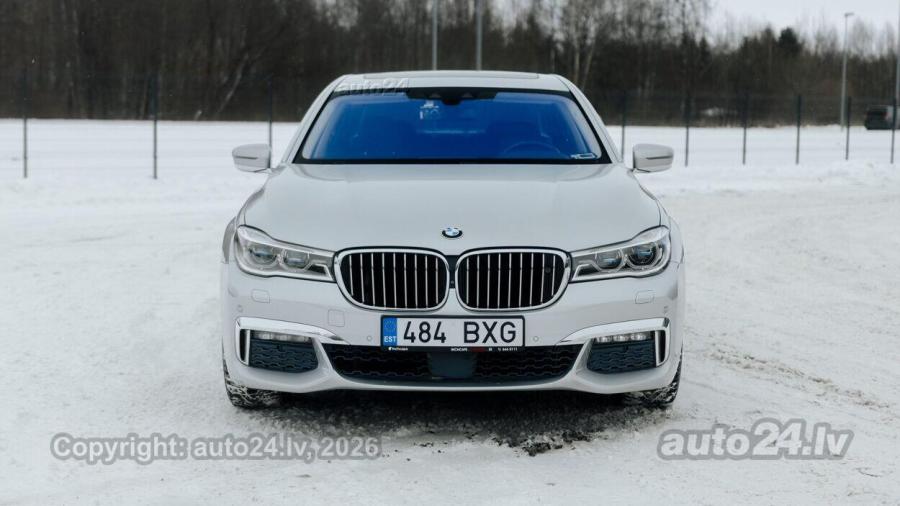 Grey BMW 7 Series 2016 in Tallinn, with an engine capacity of 3.00 L and mileage of 150 thousand km for 29900 €, photo 3 on AUTOMOTO.COM.LV