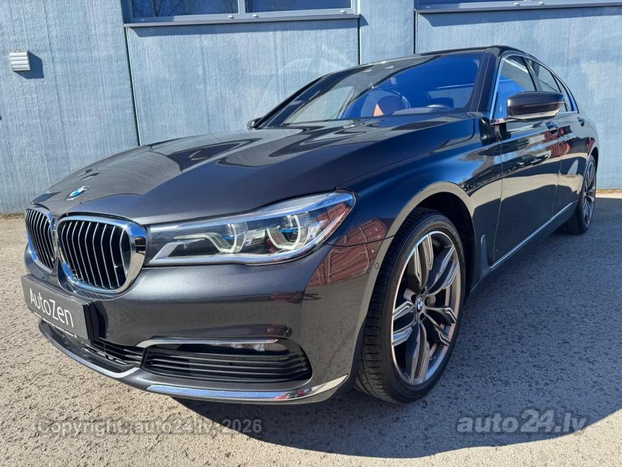 Pelēks BMW 7 Series 2016 Tallina, ar dzinēja tilpumu 3.00 L un nobraukumu 96 tūkst. km par 33495 €, foto 1 vietnē AUTOMOTO.COM.LV