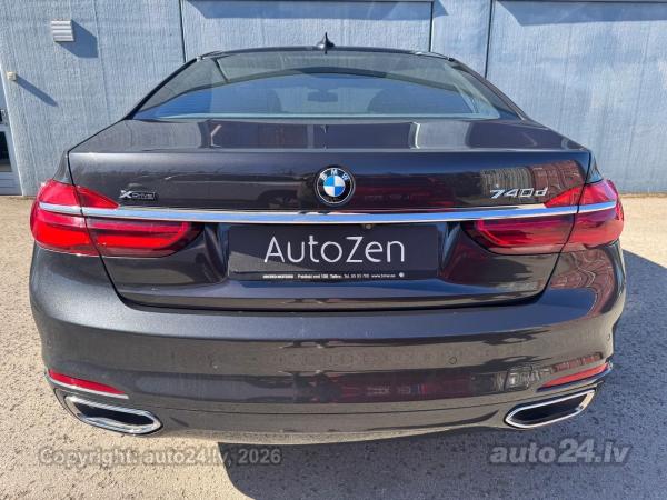 Grey BMW 7 Series 2016 in Tallinn, with an engine capacity of 3.00 L and mileage of 96 thousand km for 33495 €, photo 7 on AUTOMOTO.COM.LV