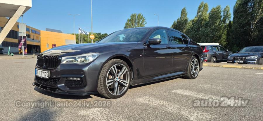 Grey BMW 7 Series 2016 in Parnu, with an engine capacity of 3.00 L and mileage of 305 thousand km for 26500 €, photo 1 on AUTOMOTO.COM.LV