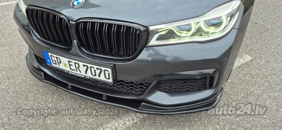 Grey BMW 7 Series 2016 in Parnu, with an engine capacity of 3.00 L and mileage of 305 thousand km for 26500 €, photo 8 on AUTOMOTO.COM.LV