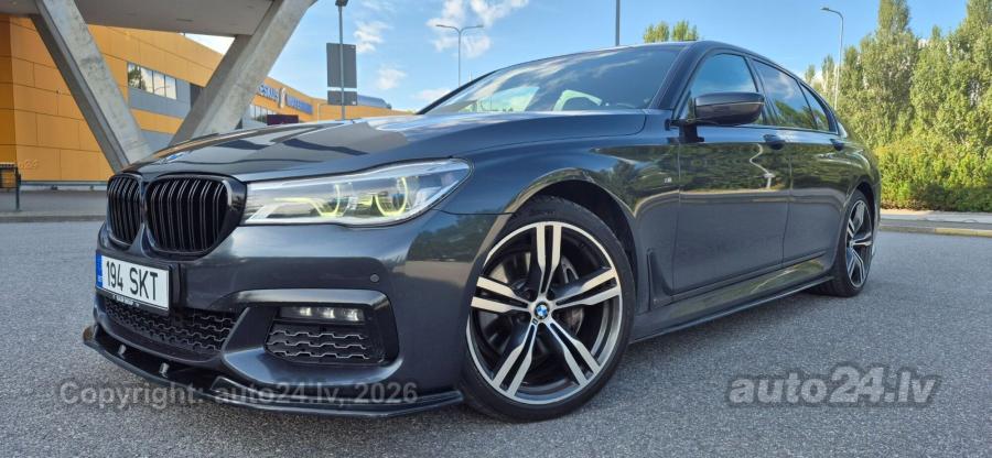 Grey BMW 7 Series 2016 in Parnu, with an engine capacity of 3.00 L and mileage of 305 thousand km for 26500 €, photo 10 on AUTOMOTO.COM.LV