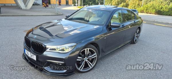 Grey BMW 7 Series 2016 in Parnu, with an engine capacity of 3.00 L and mileage of 305 thousand km for 26500 €, photo 11 on AUTOMOTO.COM.LV