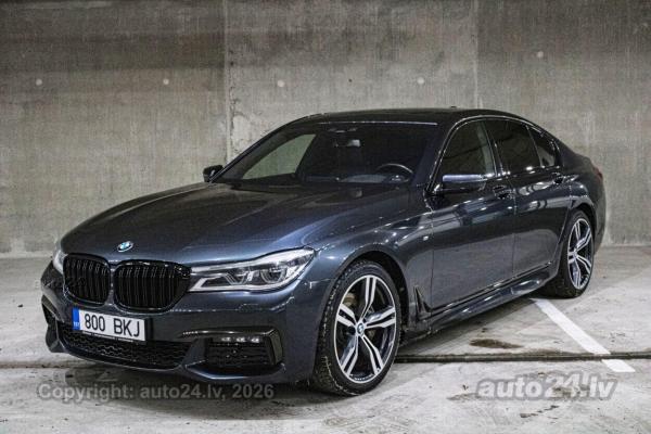 Pelēks BMW 7 Series 2017 Tallina, ar dzinēja tilpumu 3.00 L un nobraukumu 145 tūkst. km par 28499 €, foto 1 vietnē AUTOMOTO.COM.LV