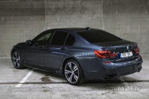 Pelēks BMW 7 Series 2017 Tallina, ar dzinēja tilpumu 3.00 L un nobraukumu 145 tūkst. km par 28499 €, foto 4 vietnē AUTOMOTO.COM.LV