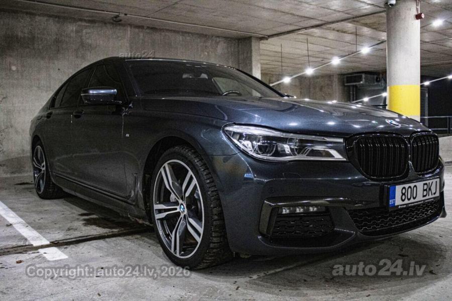 Pelēks BMW 7 Series 2017 Tallina, ar dzinēja tilpumu 3.00 L un nobraukumu 145 tūkst. km par 28499 €, foto 9 vietnē AUTOMOTO.COM.LV