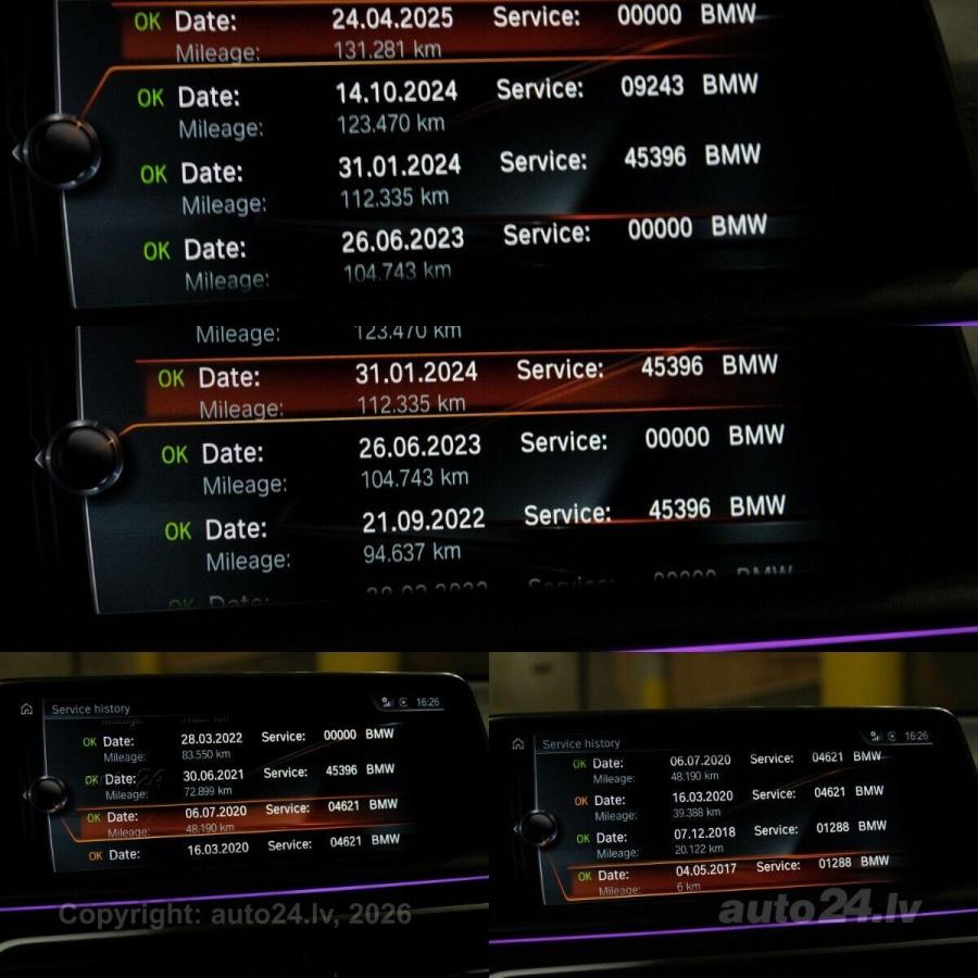 Pelēks BMW 7 Series 2017 Tallina, ar dzinēja tilpumu 3.00 L un nobraukumu 145 tūkst. km par 28499 €, foto 19 vietnē AUTOMOTO.COM.LV