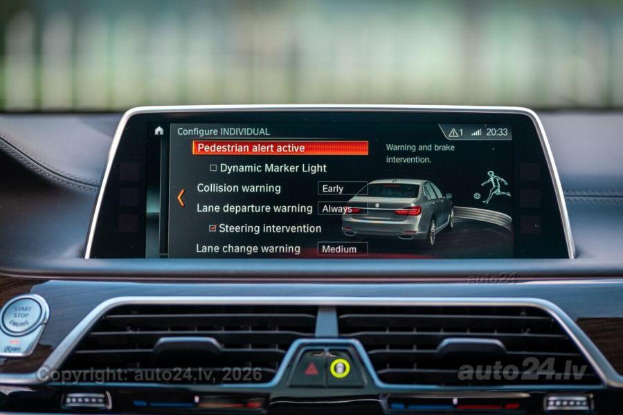 Серый БМВ 7 Серия 2017 в Таллин, объемом двигателя 3.00 л и пробегом 137 тыс. км за 25990 €, фото 27 на AUTOMOTO.COM.LV