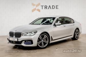 Pelēks BMW 7 Series 2017 Pērnava, ar dzinēja tilpumu 3.00 L un nobraukumu 223 tūkst. km par 25990 €, foto  vietnē AUTOMOTO.COM.LV