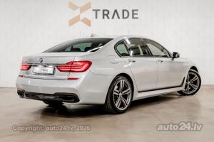 Pelēks BMW 7 Series 2017 Pērnava, ar dzinēja tilpumu 3.00 L un nobraukumu 223 tūkst. km par 25990 €, foto 6 vietnē AUTOMOTO.COM.LV