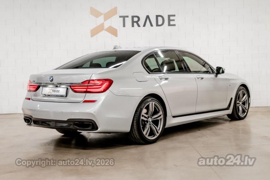 Pelēks BMW 7 Series 2017 Pērnava, ar dzinēja tilpumu 3.00 L un nobraukumu 223 tūkst. km par 25990 €, foto 8 vietnē AUTOMOTO.COM.LV