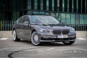 Grey BMW 7 Series 2017 in Tallinn, with an engine capacity of 3.00 L and mileage of 145 thousand km for 28500 €, photo  on AUTOMOTO.COM.LV