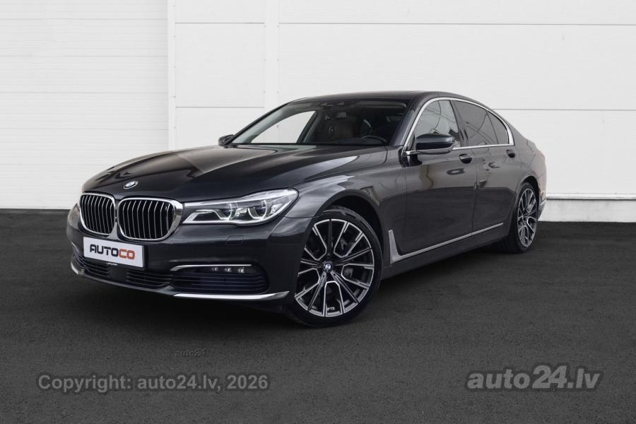 Pelēks BMW 7 Series 2017 Tallina, ar dzinēja tilpumu 3.00 L un nobraukumu 230 tūkst. km par 27499 €, foto 1 vietnē AUTOMOTO.COM.LV