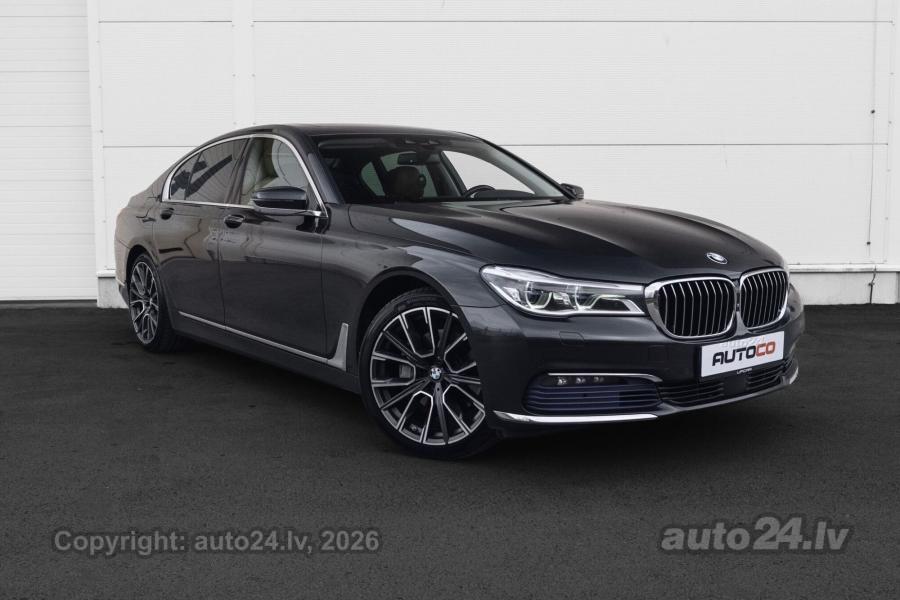 Pelēks BMW 7 Series 2017 Tallina, ar dzinēja tilpumu 3.00 L un nobraukumu 230 tūkst. km par 27499 €, foto 4 vietnē AUTOMOTO.COM.LV