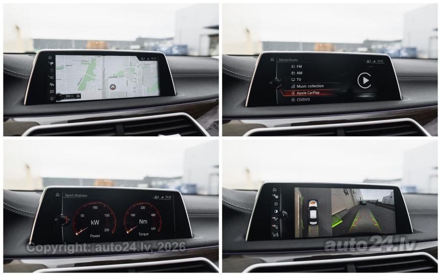 Pelēks BMW 7 Series 2017 Tallina, ar dzinēja tilpumu 3.00 L un nobraukumu 230 tūkst. km par 27499 €, foto 20 vietnē AUTOMOTO.COM.LV