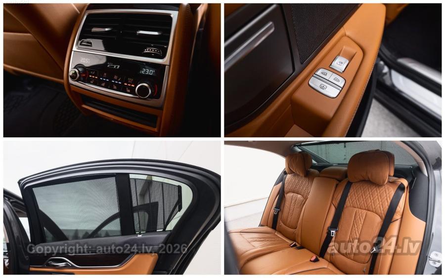 Pelēks BMW 7 Series 2017 Tallina, ar dzinēja tilpumu 3.00 L un nobraukumu 230 tūkst. km par 27499 €, foto 21 vietnē AUTOMOTO.COM.LV