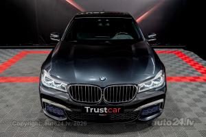Pelēks BMW 7 Series 2017 Pērnava, ar dzinēja tilpumu 3.00 L un nobraukumu 190 tūkst. km par 25900 €, foto 4 vietnē AUTOMOTO.COM.LV