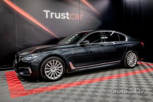 Pelēks BMW 7 Series 2017 Pērnava, ar dzinēja tilpumu 3.00 L un nobraukumu 190 tūkst. km par 25900 €, foto 5 vietnē AUTOMOTO.COM.LV