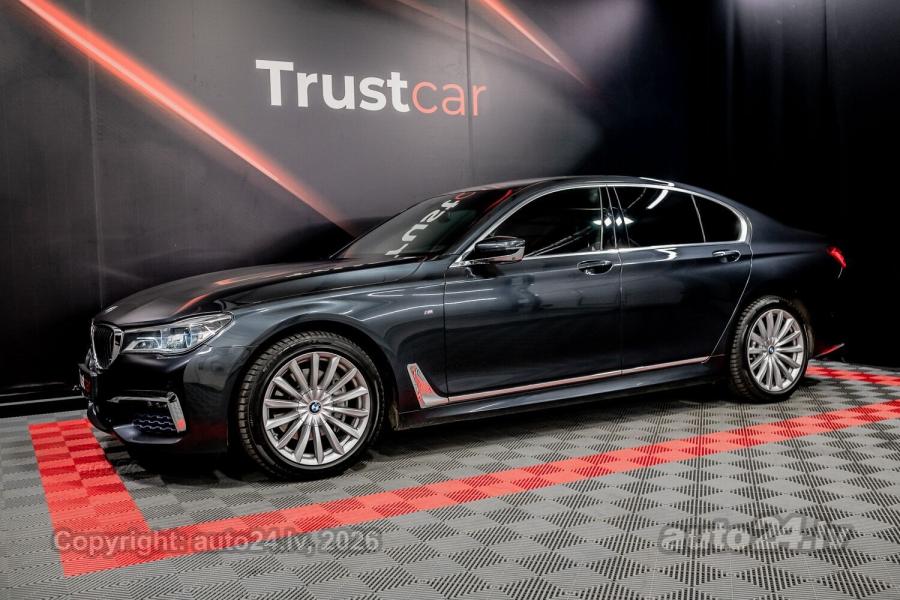 Pelēks BMW 7 Series 2017 Pērnava, ar dzinēja tilpumu 3.00 L un nobraukumu 190 tūkst. km par 25900 €, foto 5 vietnē AUTOMOTO.COM.LV