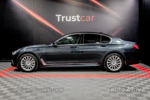 Pelēks BMW 7 Series 2017 Pērnava, ar dzinēja tilpumu 3.00 L un nobraukumu 190 tūkst. km par 25900 €, foto 6 vietnē AUTOMOTO.COM.LV