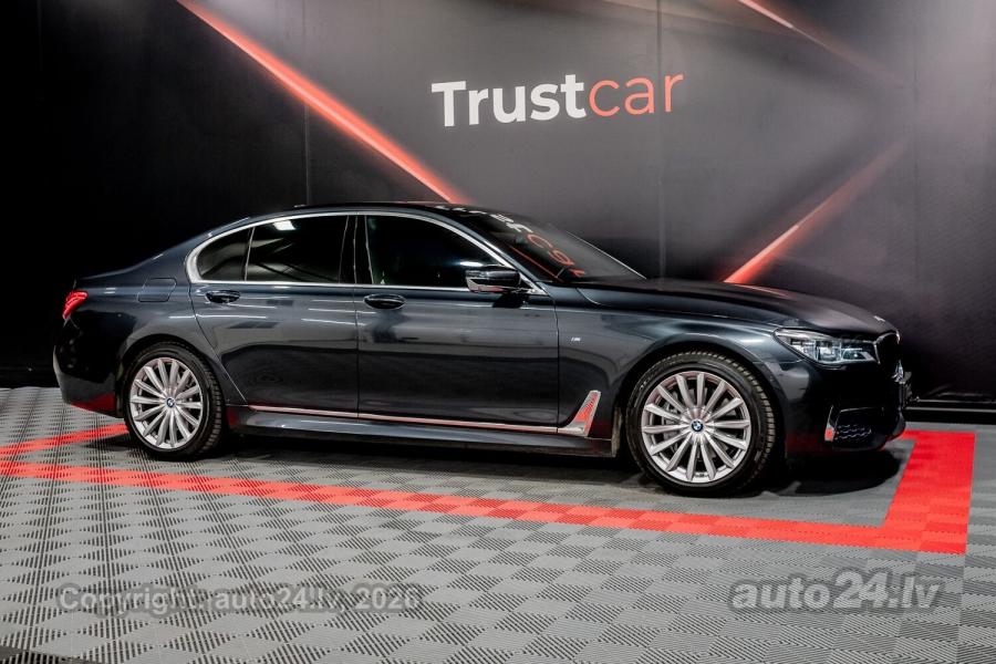 Pelēks BMW 7 Series 2017 Pērnava, ar dzinēja tilpumu 3.00 L un nobraukumu 190 tūkst. km par 25900 €, foto 10 vietnē AUTOMOTO.COM.LV