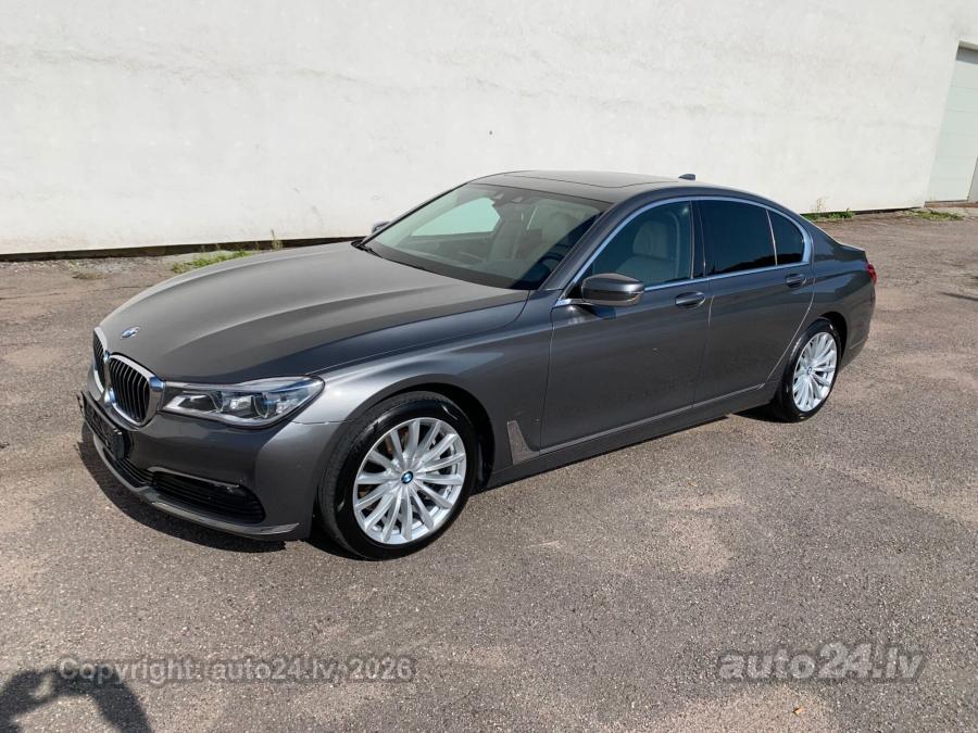 Grey BMW 7 Series 2017 in Tallinn, with an engine capacity of 3.00 L and mileage of 173 thousand km for 28900 €, photo 1 on AUTOMOTO.COM.LV