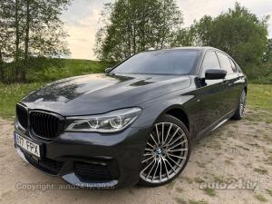 Grey BMW 7 Series 2018 in Tallinn, with an engine capacity of 3.00 L and mileage of 158 thousand km for 33900 €, photo  on AUTOMOTO.COM.LV