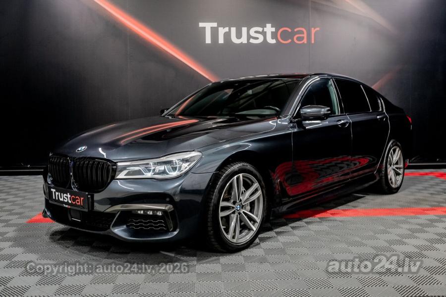 Grey BMW 7 Series 2018 in Parnu, with an engine capacity of 3.00 L and mileage of 180 thousand km for 25900 €, photo 1 on AUTOMOTO.COM.LV