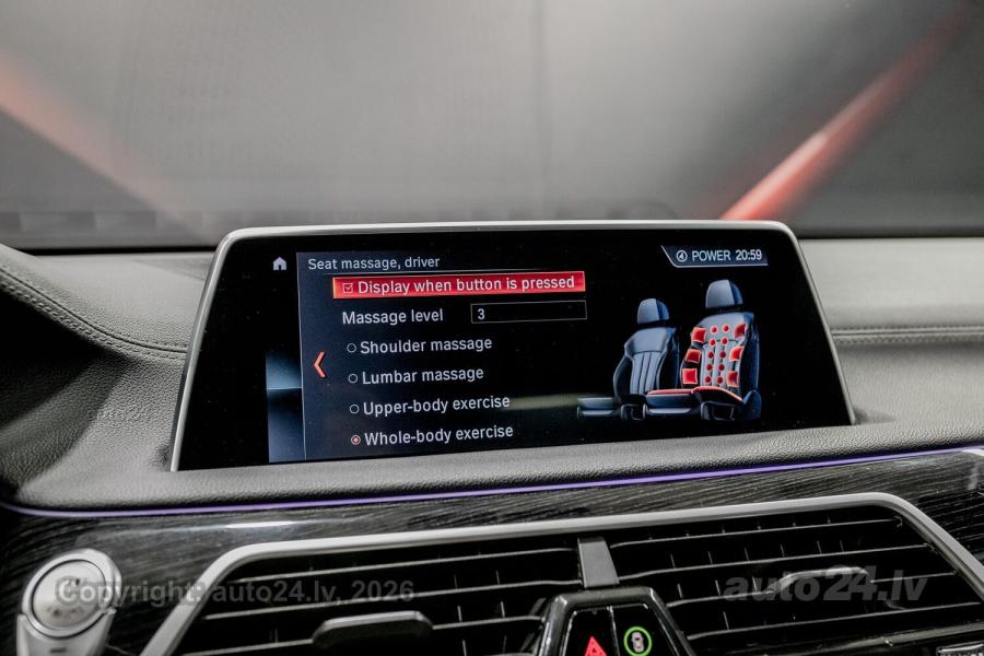 Grey BMW 7 Series 2018 in Parnu, with an engine capacity of 3.00 L and mileage of 180 thousand km for 25900 €, photo 26 on AUTOMOTO.COM.LV