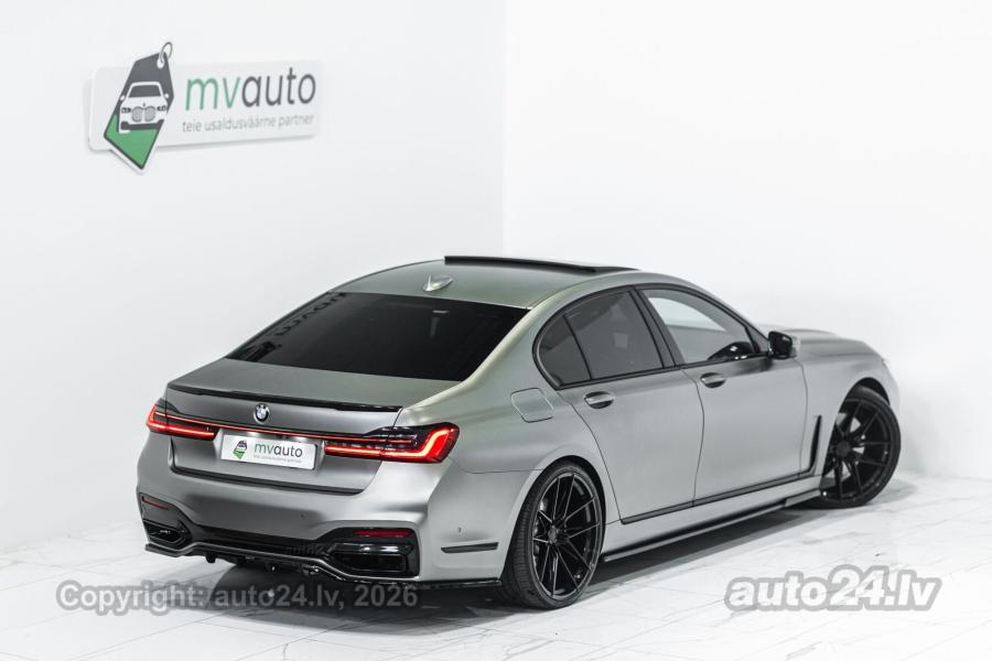 Grey BMW 7 Series 2021 in Tallinn, with an engine capacity of 3.00 L and mileage of 91 thousand km for 53990 €, photo 3 on AUTOMOTO.COM.LV